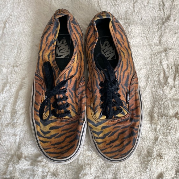 Vans | Shoes | Vans Classic Tiger Stripe Shoes 75 | Poshmark